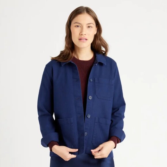 Quince | Jackets & Coats | Quince Womens Organic Comfort Stretch Chore ...